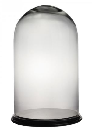Glass Dome - Large - 12" x 20", Glass Domes and Acrylic Domes