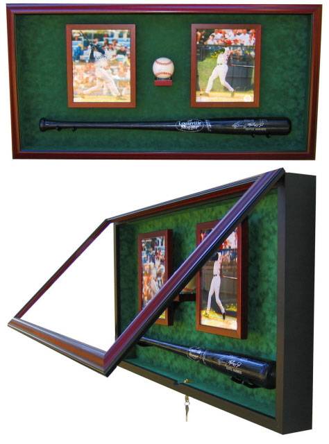 Display Cases - Baseball Bat - Ball and Photos, Baseball Memorabilia ...