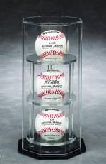 Baseball Memorabilia Baseball Bat, Ball and Cap Displays